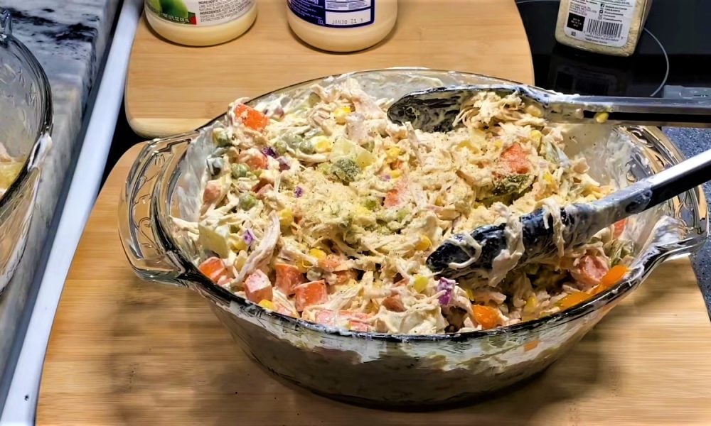 RECETA: Ensalada de pollo
