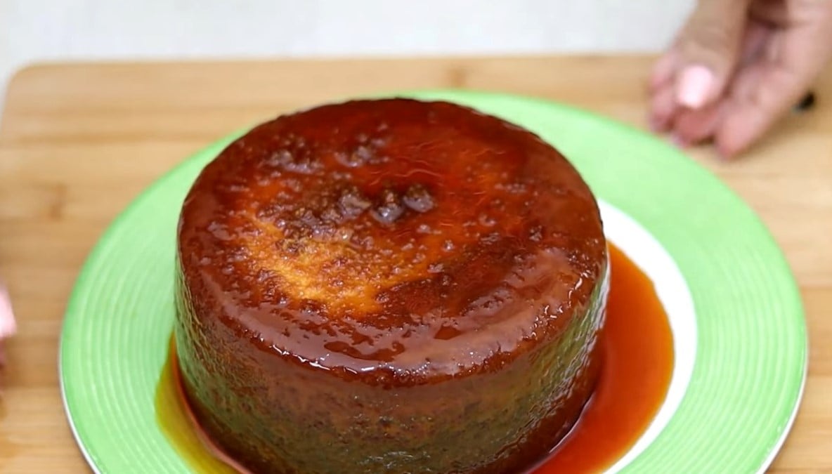 RECETA: Pudín de pan y queso