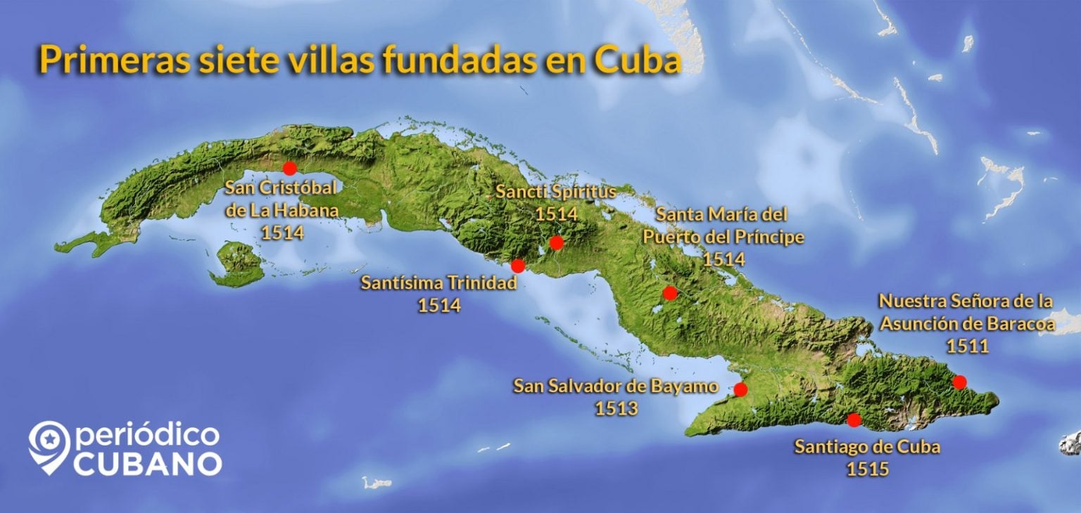 Descubrimiento de Cuba: bojeo, conquista y colonización española