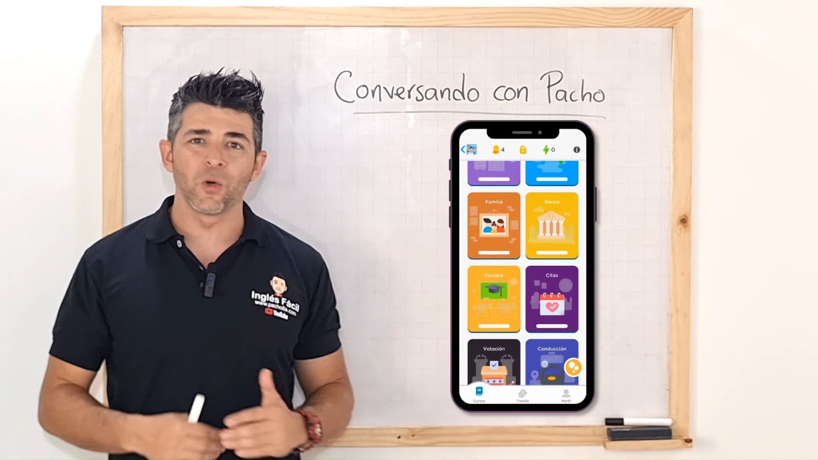 Aprender inglés, un camino "fácil" gracias a Francisco Ochoa