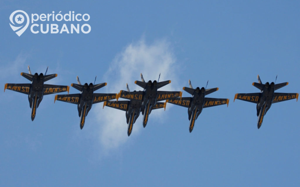 Los Blue Angels ofrecen espectáculo aéreo sobre Miami para honrar a los ...