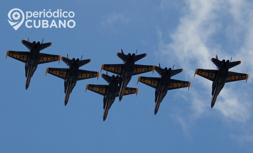 Los Blue Angels ofrecen espectáculo aéreo sobre Miami para honrar a los ...