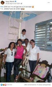 Yessy World publica fotos de cuando vivía en Cuba