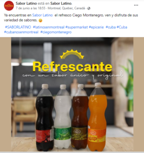 Refrescos Ciego Montero desaparecidos en Cuba y exportados a Canadá