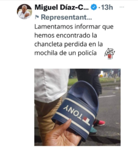 Viral: cubana ofrece recompensa de 300 pesos por chancleta Tony perdida ...