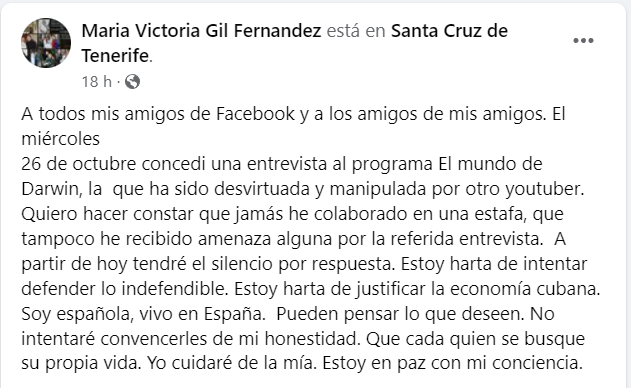 María Victoria Gil revela la vida millonaria de su hermano, el ministro ...