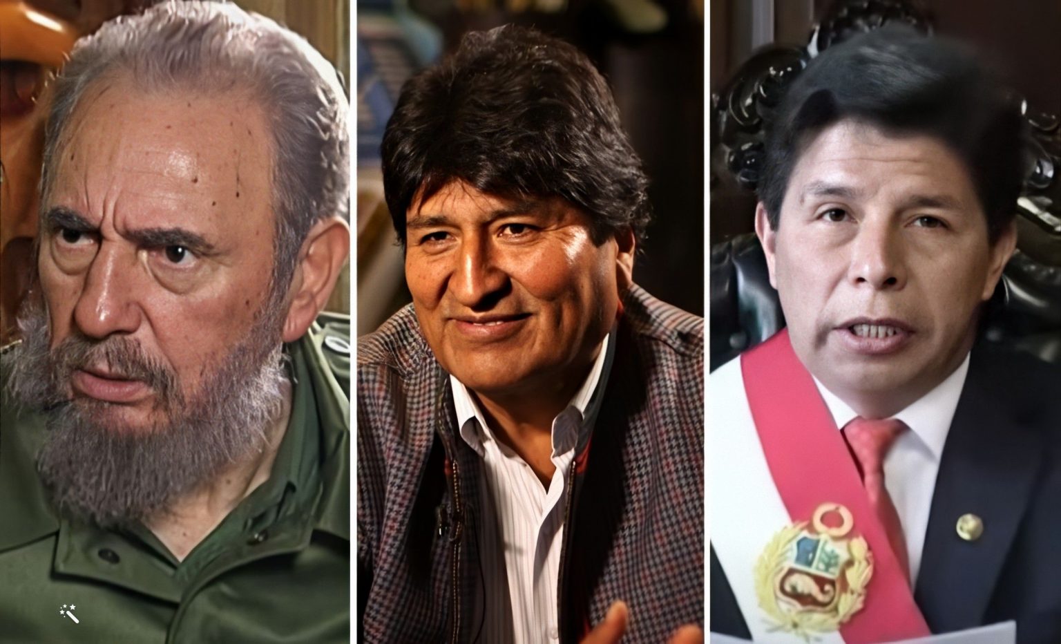Fidel Castro, Evo Morales y Pedro Castillo: la tradición en México de ...