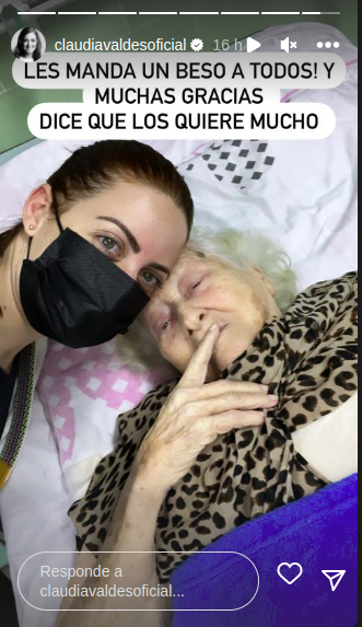 Claudia Valdés viaja a Cuba para visitar a su abuela enferma