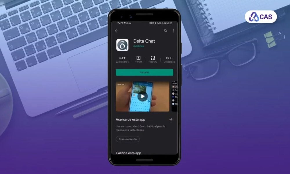 ¿Qué es y cómo funciona Delta Chat?