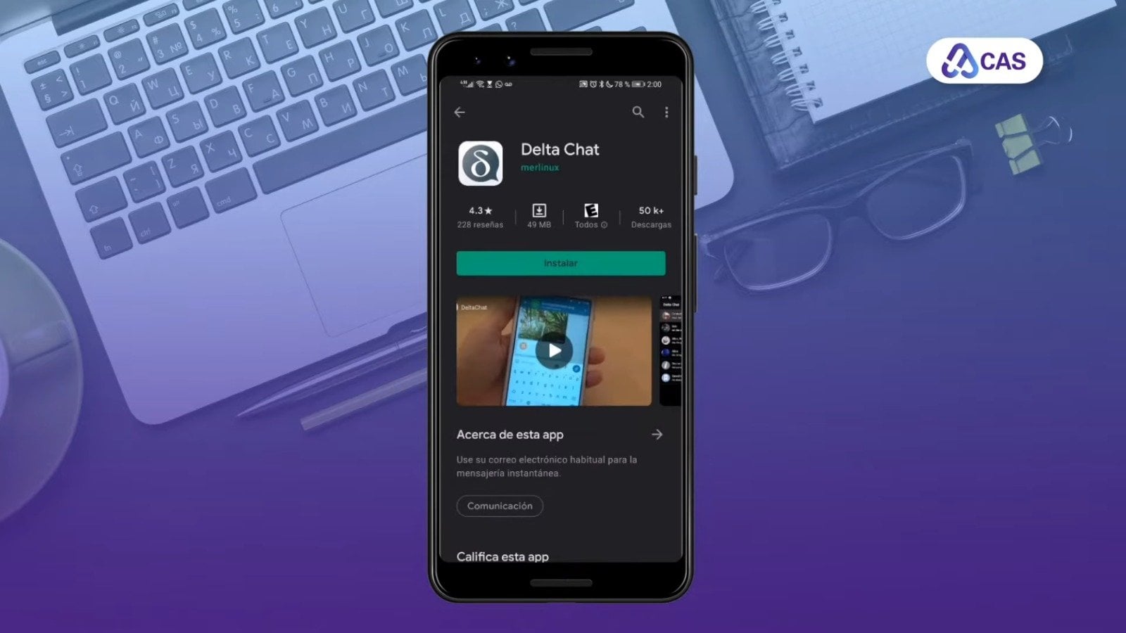¿Qué es y cómo funciona Delta Chat?