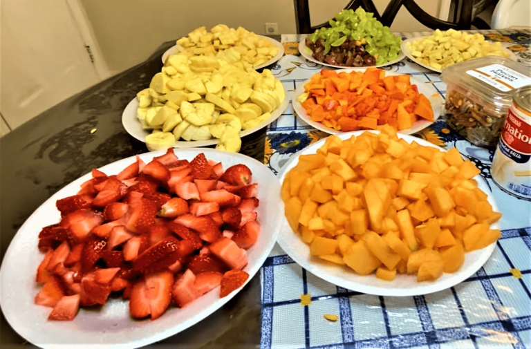 RECETA: Coctel de frutas