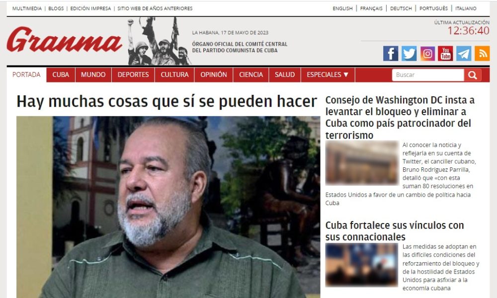 Periódico Granma - Noticias en Periódico Cubano
