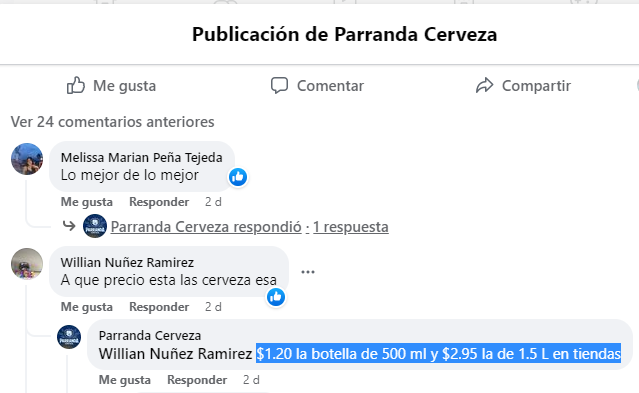 Comienza la venta en dólares de la cerveza cubana Parranda