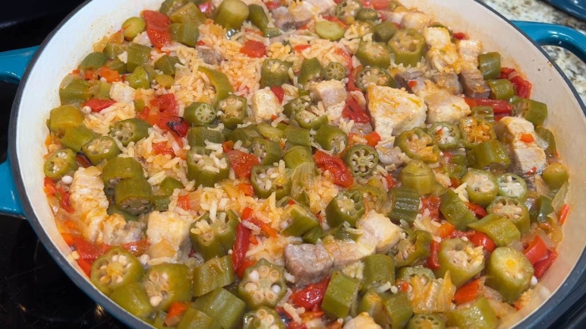 RECETA: Arroz con quimbombó