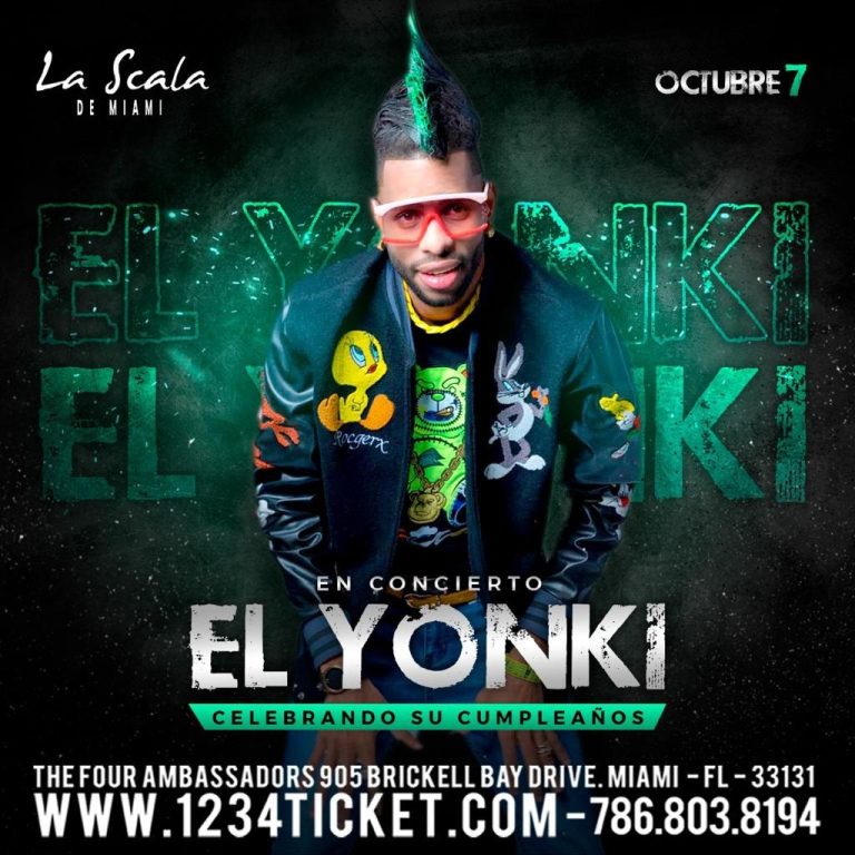 El Yonki celebrará su cumpleaños con un emocionante concierto en Miami