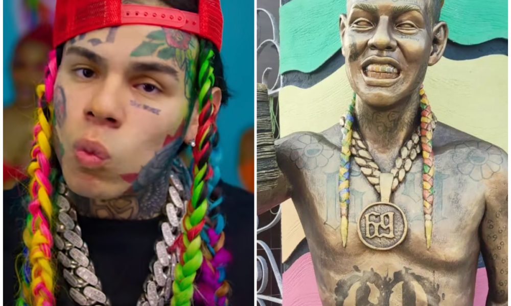 Los artistas de la escultura de Tekashi 6ix9ine en Cuba revelan el ...
