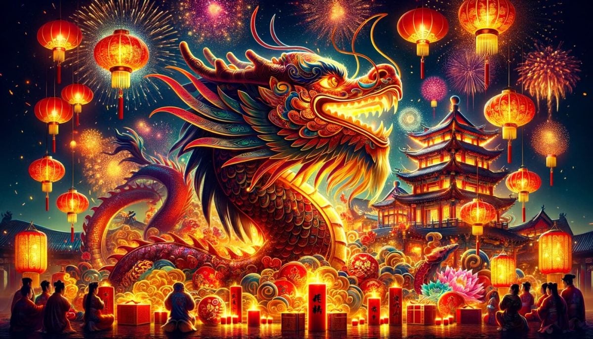 Inicia el Año Nuevo Lunar chino: bajo el fuego del signo del Dragón