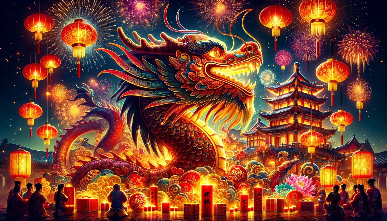 Inicia el Año Nuevo Lunar chino: bajo el fuego del signo del Dragón