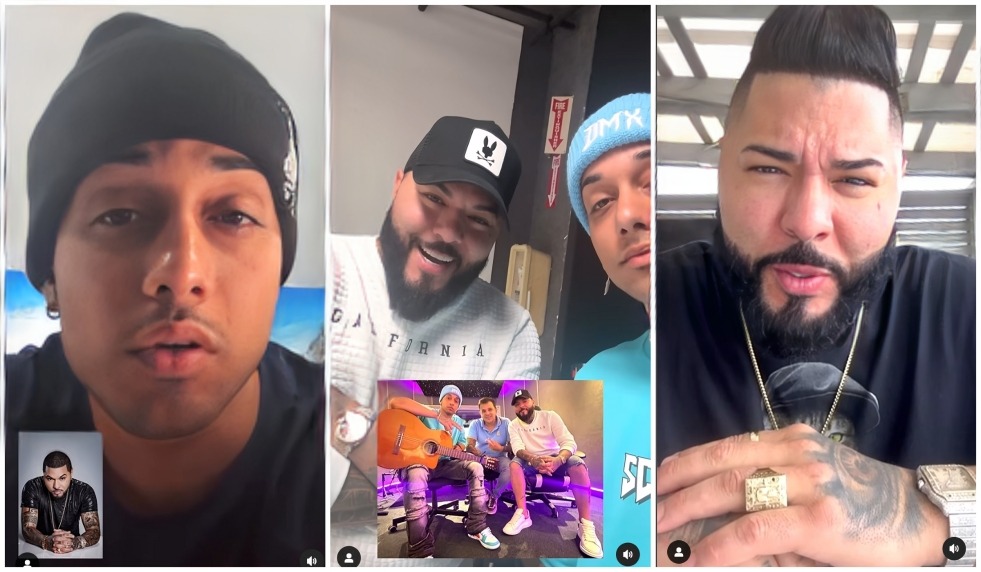 ¡Misión cumplida! El Chacal grabará canción con el joven cubano Néstor ...