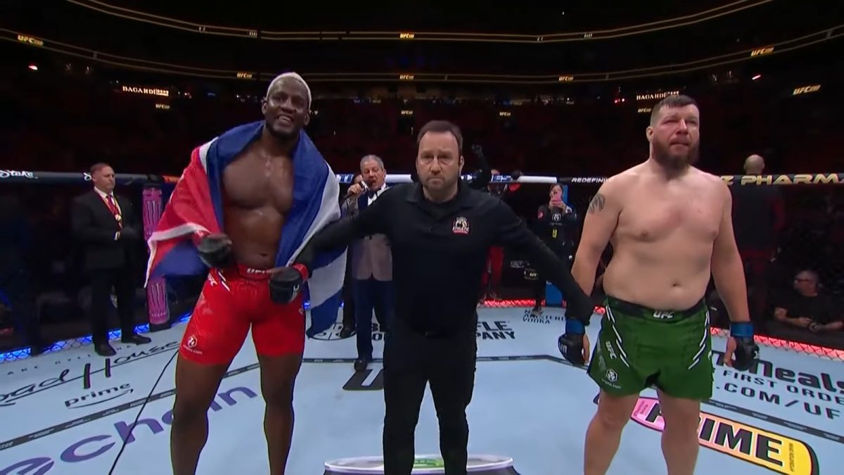 Cubano Robelis Despaigne debuta en la UFC con espectacular nocaut