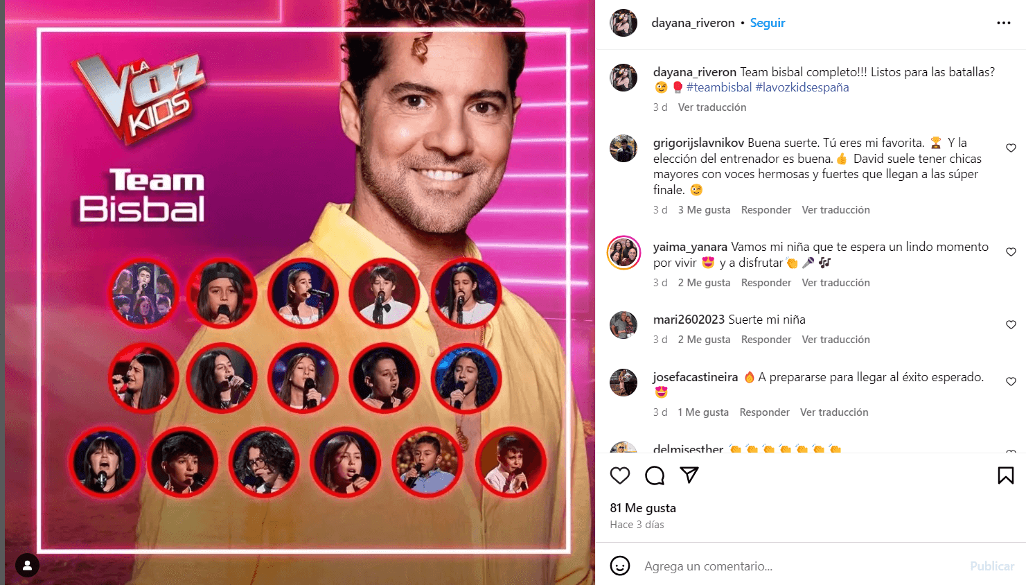 Adolescente cubana del team de David Bisbal impresiona en La Voz Kids ...