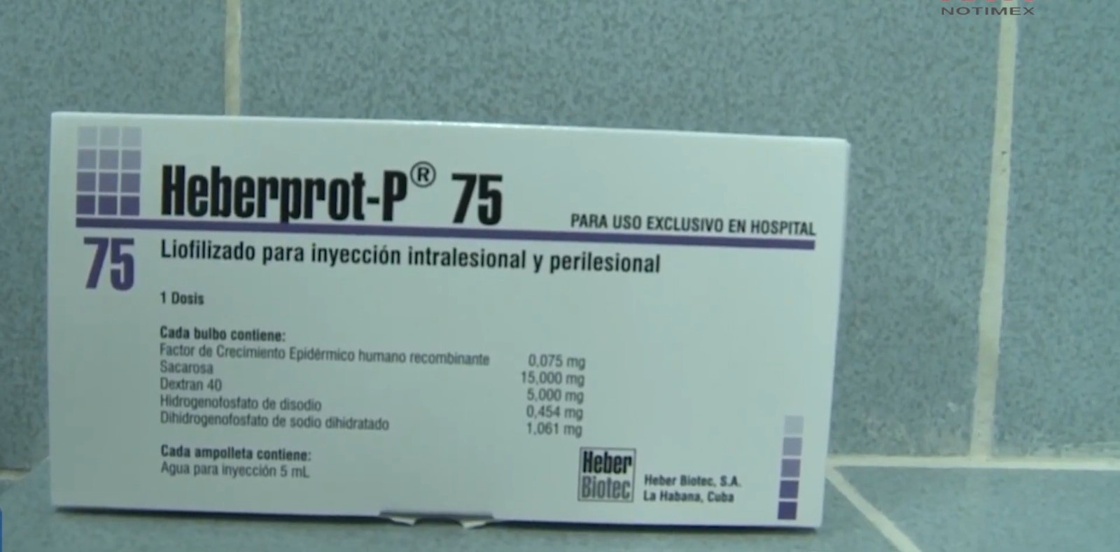 FDA autoriza a Cuba para un ensayo clínico con Heberprot-P dentro de EEUU
