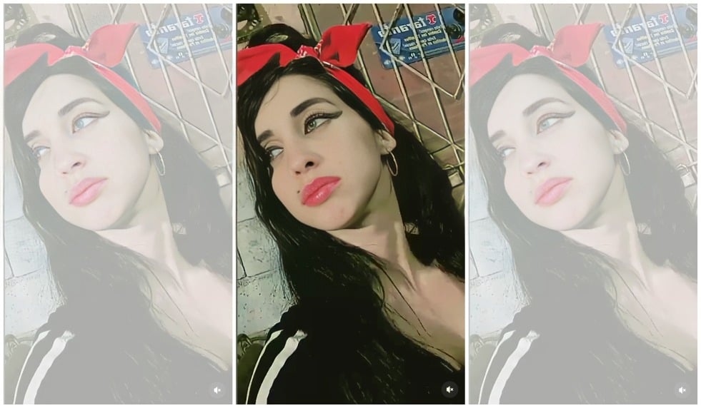 Joven camarera sorprende con su parecido a Amy Winehouse