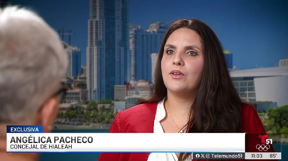 Concejal de Hialeah Angélica Pacheco habla sobre sus cargos por ...