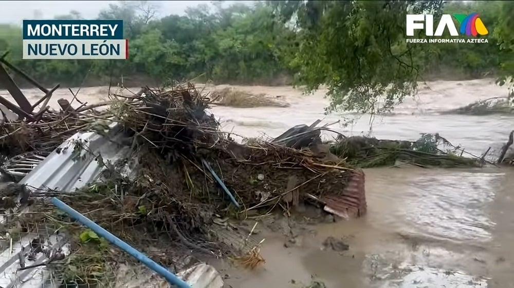 Las impactantes imágenes de la tormenta tropical “Alberto” en México y ...