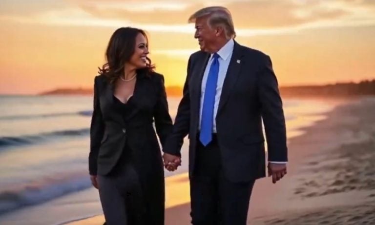 Donald Trump y Kamala Harris estuvieron enamorados, según revela video ...