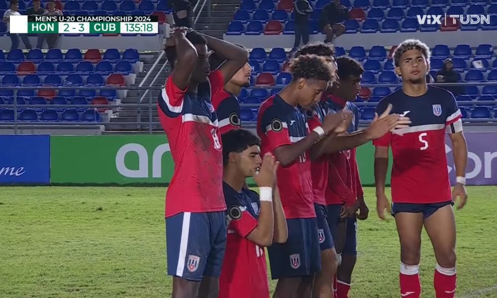 Equipo Cuba clasifica al mundial de fútbol de la categoría sub 20