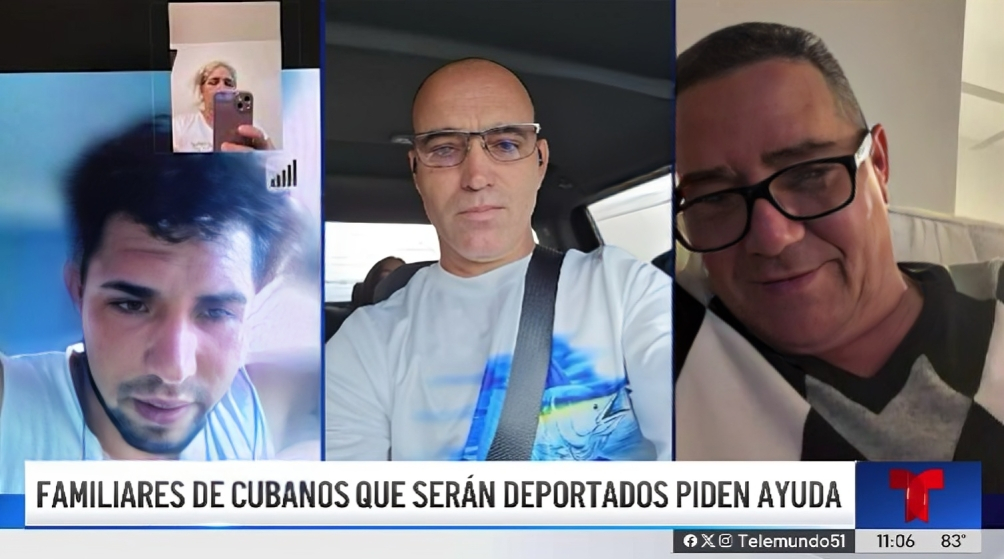 Solicitan ayuda para evitar la deportación de tres cubanos a la Isla ...