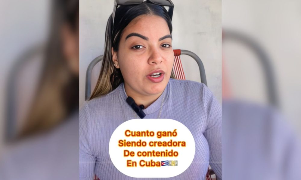 Influencer cubana revela sus ingresos en TikTok desde la Isla