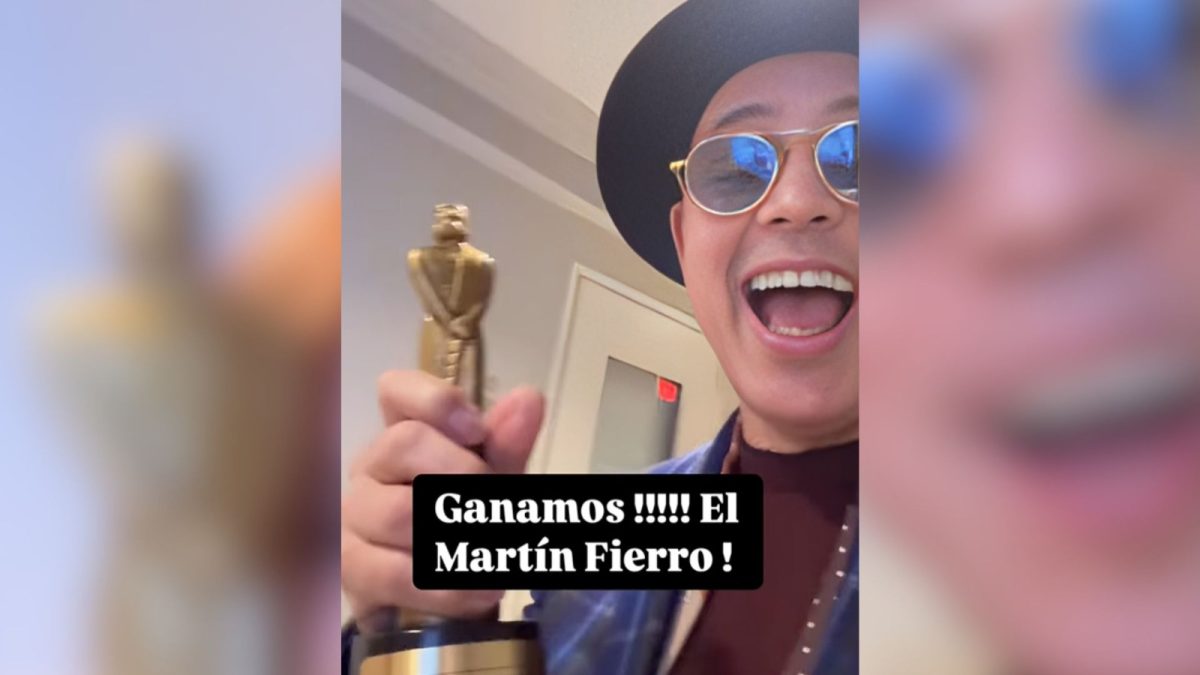 Alexis Valdés gana el premio Martín Fierro: “el más importante de ...