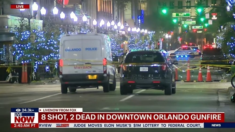 Noche de pánico en el centro de Orlando: tiroteo deja dos muertos ...