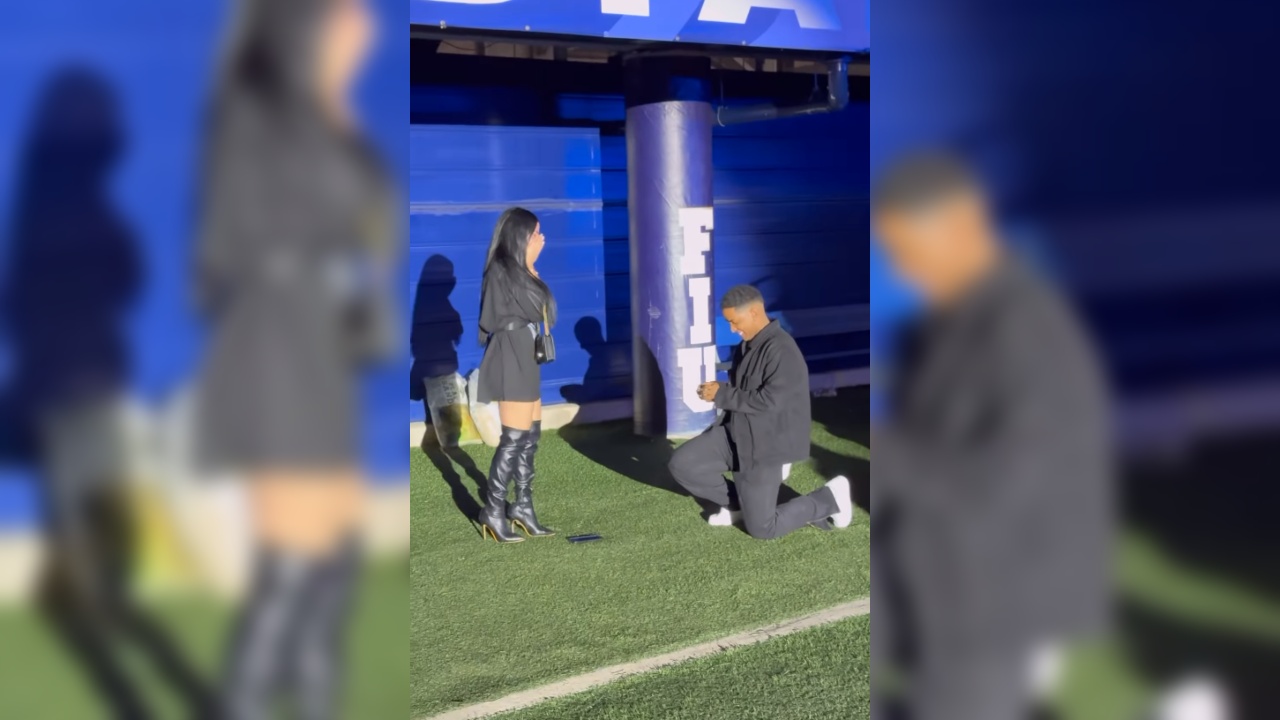 El Kende de Cayo Hueso le pide matrimonio a su novia en el concierto de ...