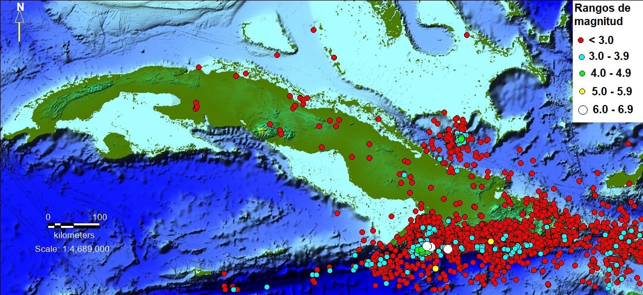 El año con más sismos en Cuba: se registraron cerca de 13 mil en 2024