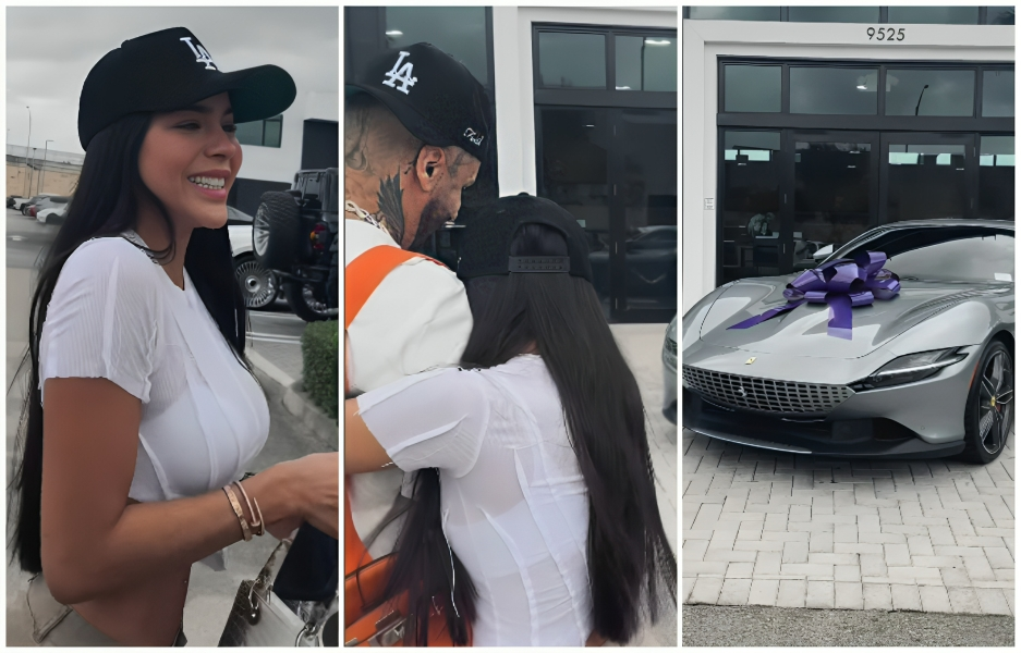 El lujoso ferrari que Nicky Jam le dio a su esposa: “Siempre que regala ...