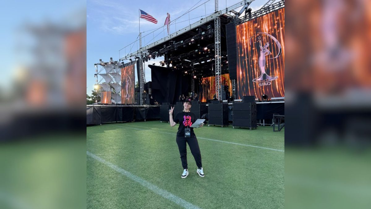 Tenay Rodríguez fue presentadora en Miss Universo Cuba 2025