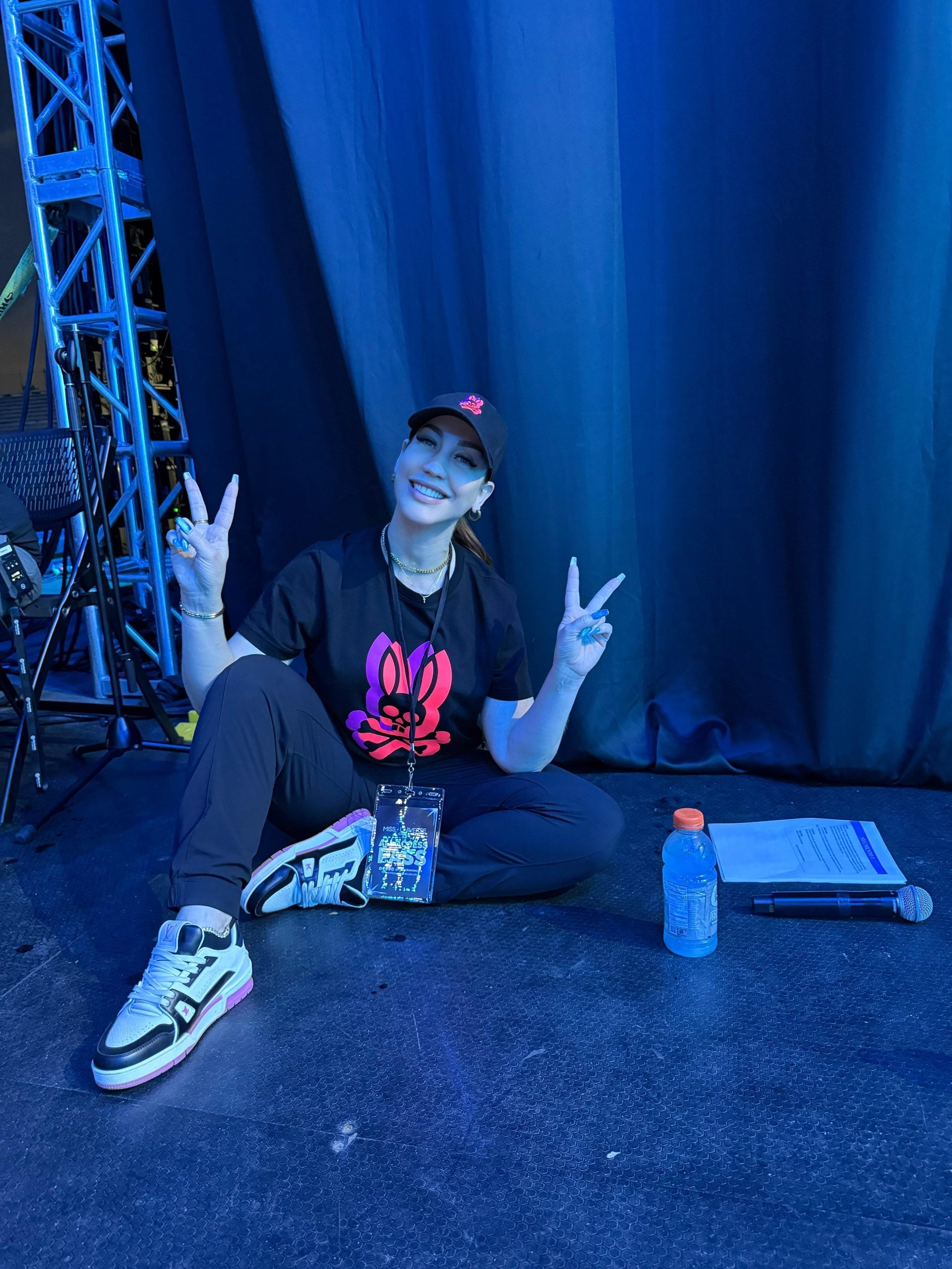 Tenay Rodríguez fue presentadora en Miss Universo Cuba 2025