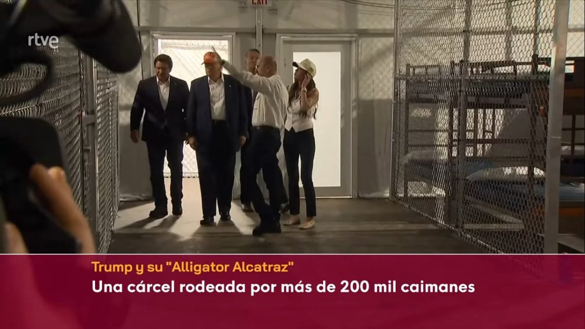 Trump inaugura la cárcel para migrantes Alligator Alcatraz en los ...