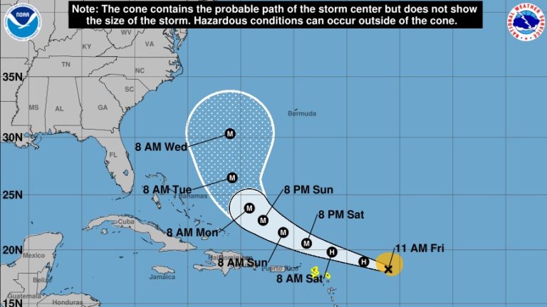 Erin se convierte en el primer huracán de la temporada 2025 en el Atlántico