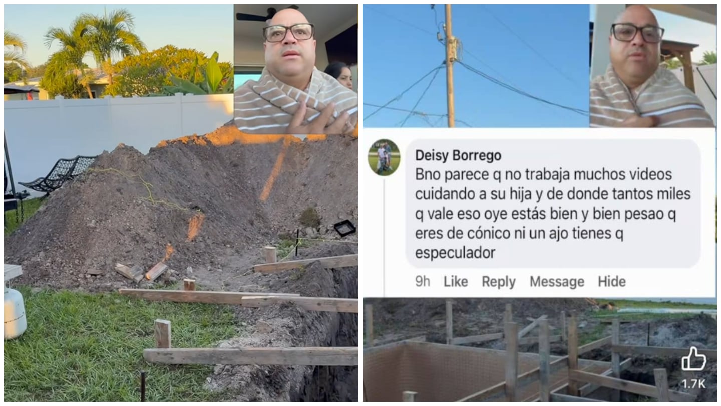 Andy Vázquez construye una piscina en su casa y las redes arden: “¿De ...