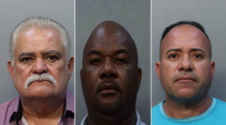 Arrestan a tres hombres en Hialeah por cargos de fraude financiero