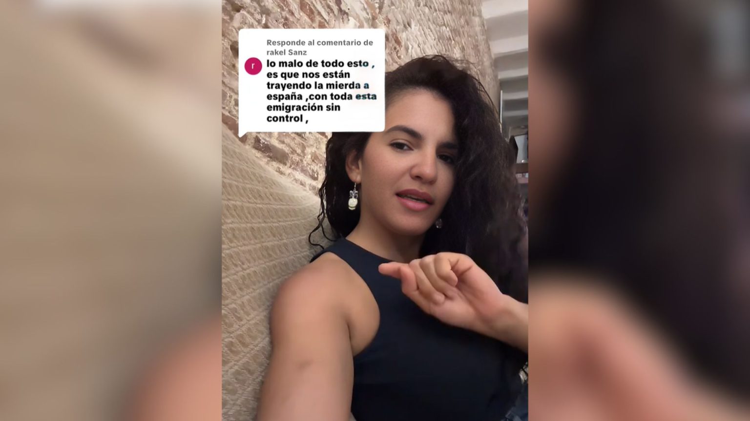 Cubana en España responde a comentario xenófobo