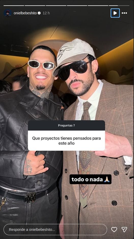 Bebeshito apunta a posible colaboración musical con Bad Bunny: “Todo o ...