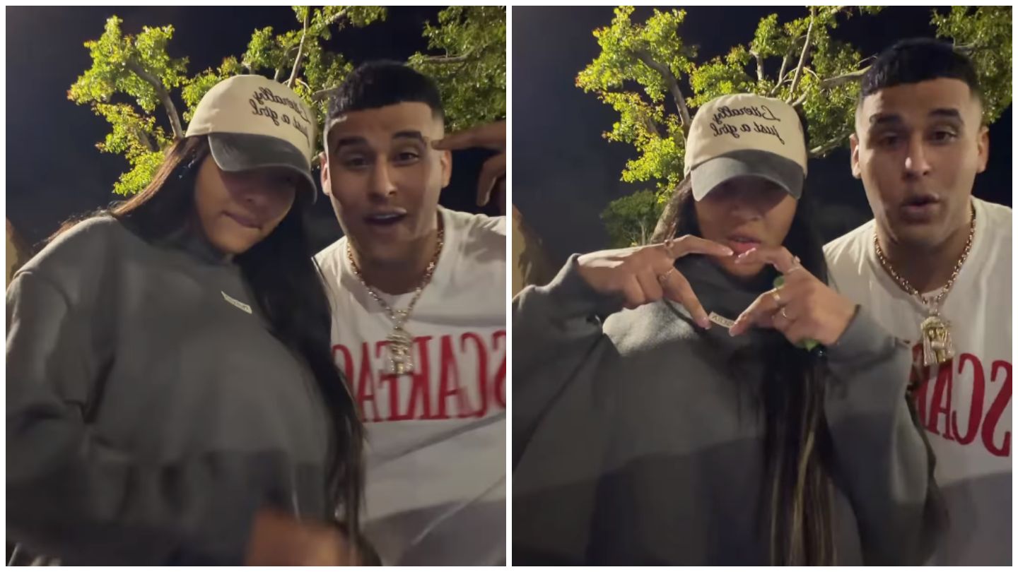 ¿Dany Ome y Samantha Hernández son novios? El abrazo que desató los rumores