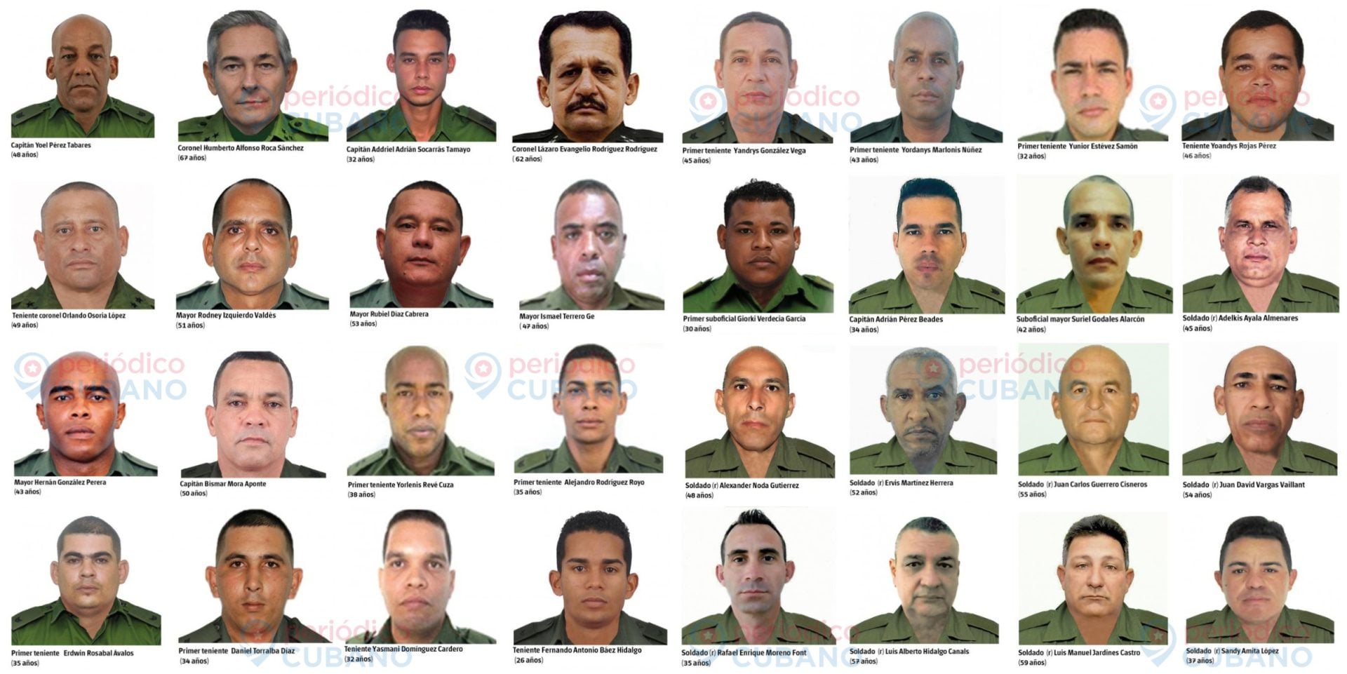 Restos de militares cubanos fallecidos en Venezuela regresarán a Cuba