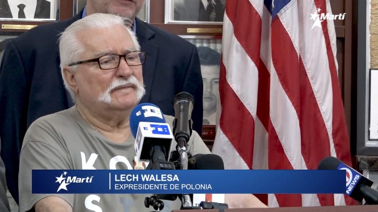 Lech Walesa aconseja a los cubanos que aprovechen a Trump, pero lanza ...
